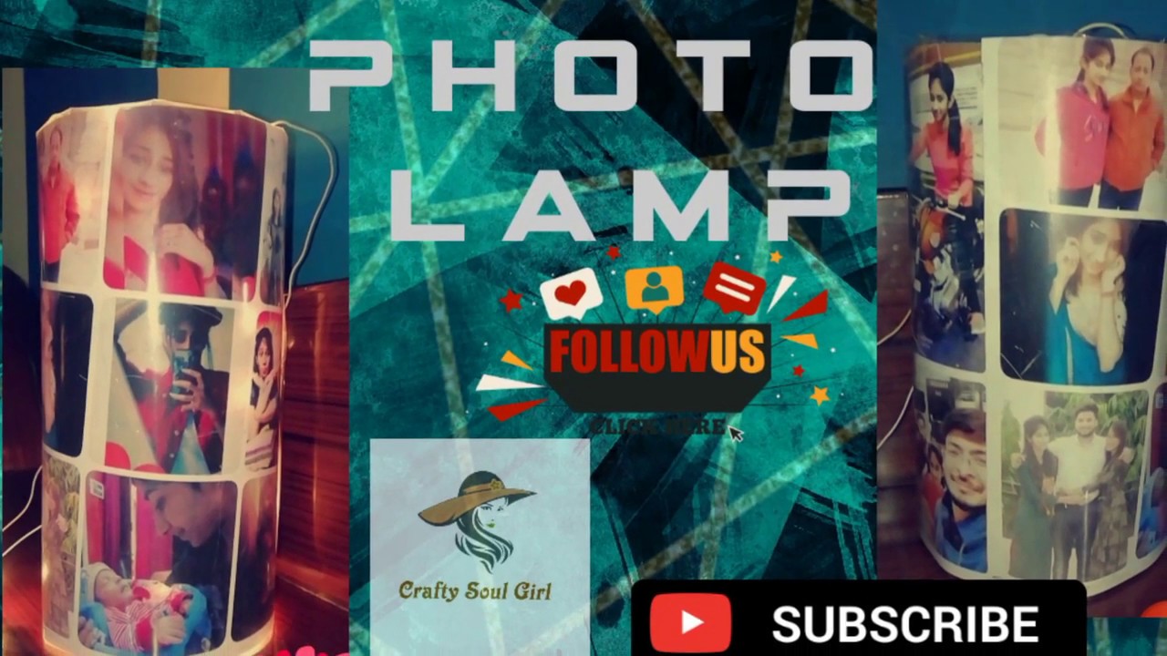 DIY photo lamp ️| Best photo crafting idea💝 - YouTube