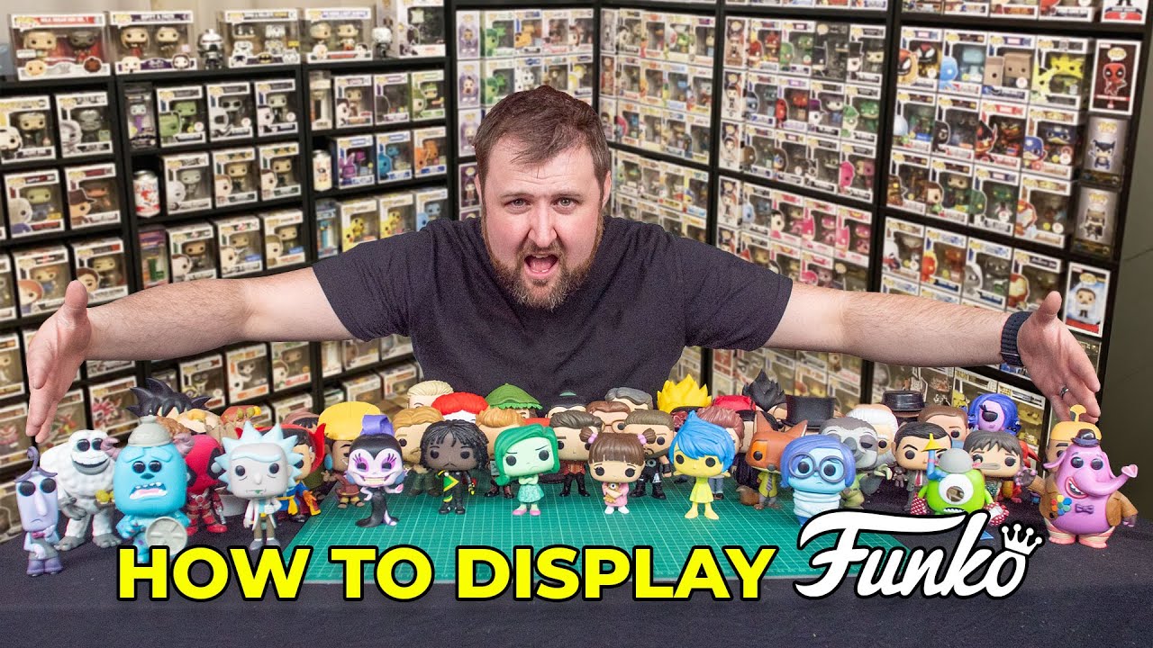 How to Organise and Display Funko Pop Vinyl Figures WITH THIS ONE ...