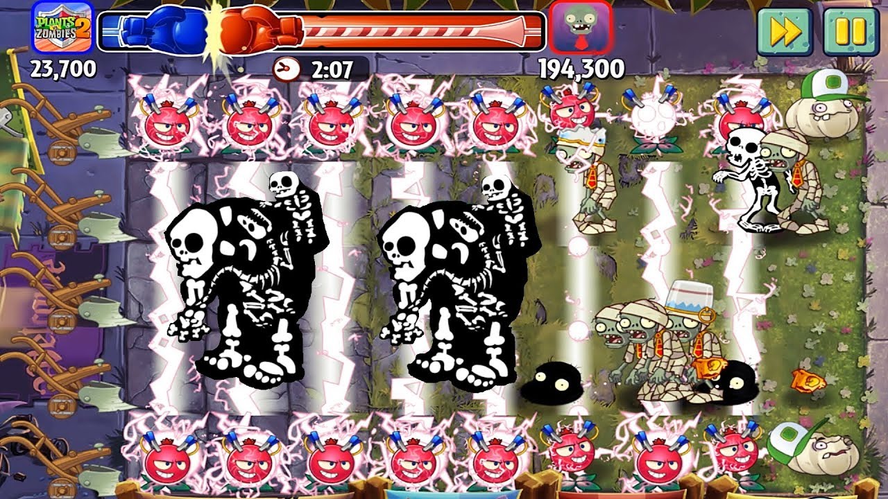 Plants vs Zombies 2 BattleZ: Electric Currant Pvz2 Vs Mummified ...