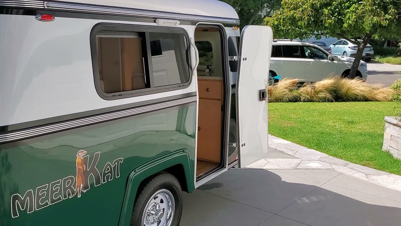 MeerKat Camper Trailer - 2020 Model in Dark Green - YouTube
