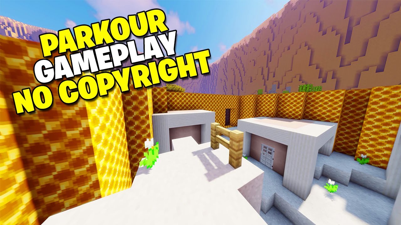 Minecraft Parkour Gameplay No Copyright 4k 75 Youtube