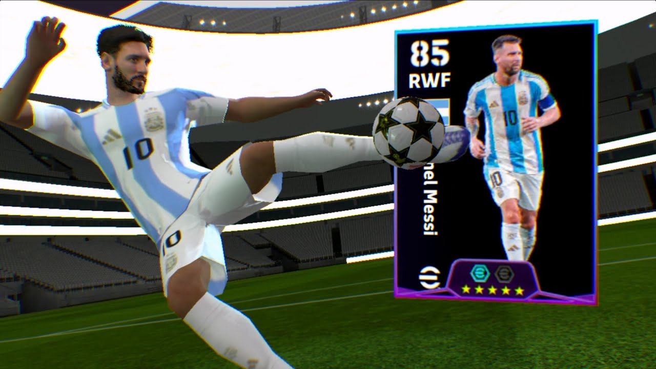 eFootball™ 2025 Mobile Update Face Lionel Messi - YouTube