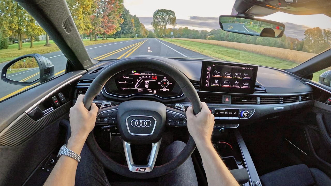 2023 Audi RS5 Competition Coupe - POV Driving Impressions - YouTube