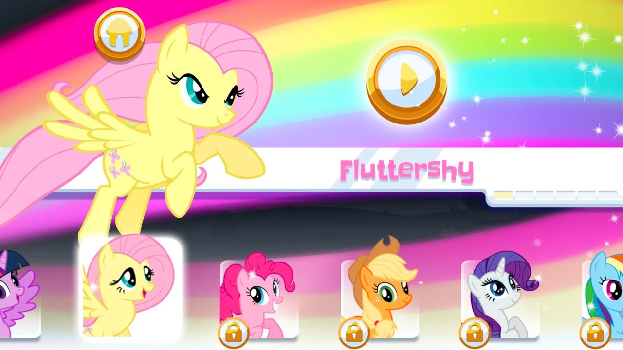 My little pony rainbow runners part 3 - YouTube