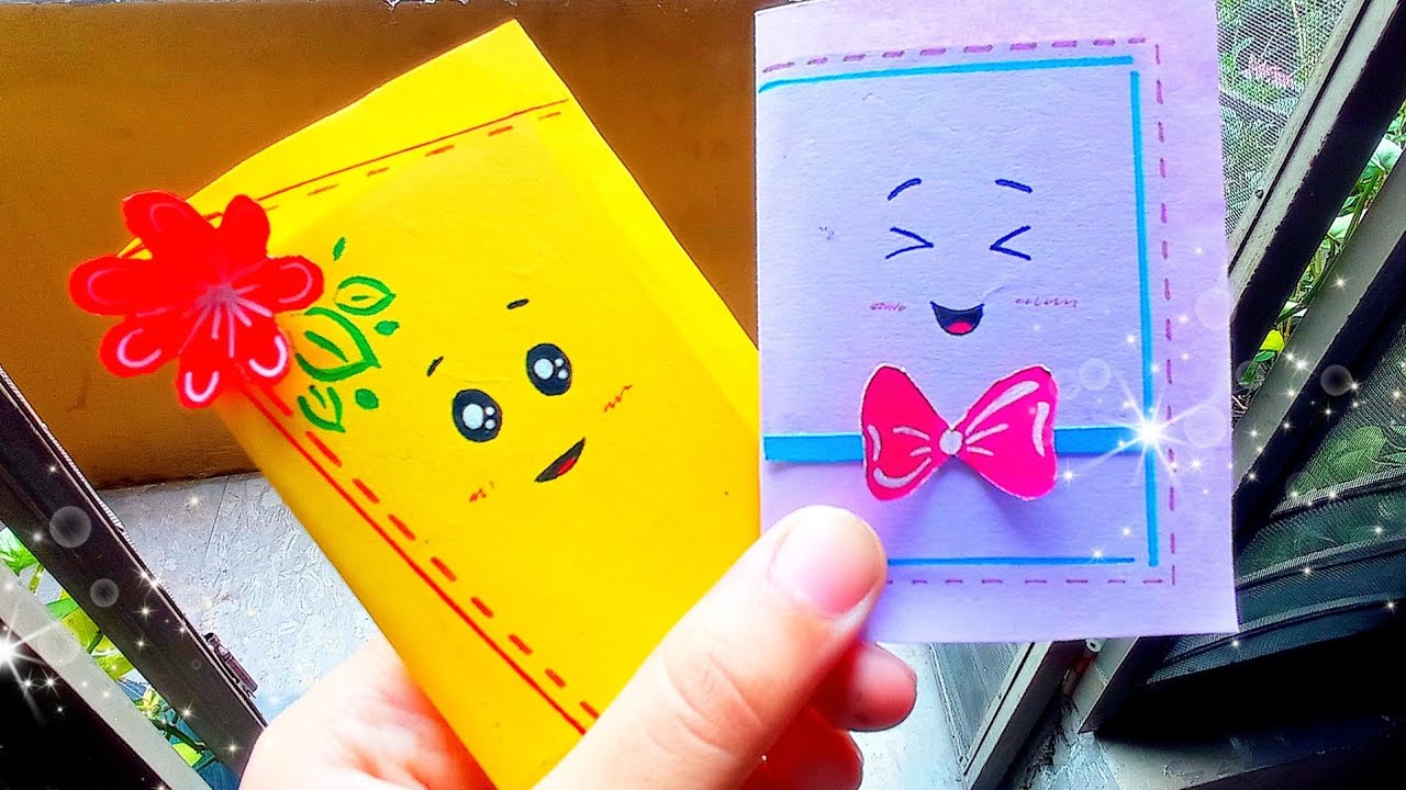How to make a diary out of A4 paper ||Handmade cute mini diaries ...