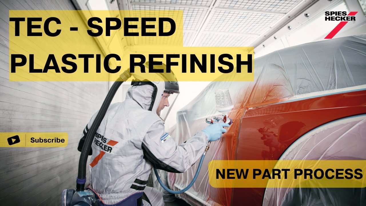 Video TEC Speed TEC System Plastic Refinish Process - YouTube