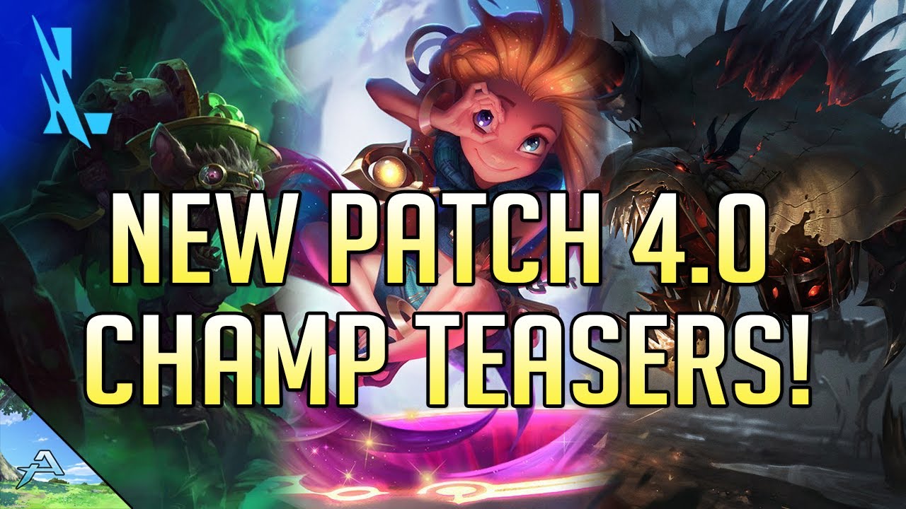 [Lol Wild Rift] New Patch 4.0 Champion Teaser!!! - YouTube