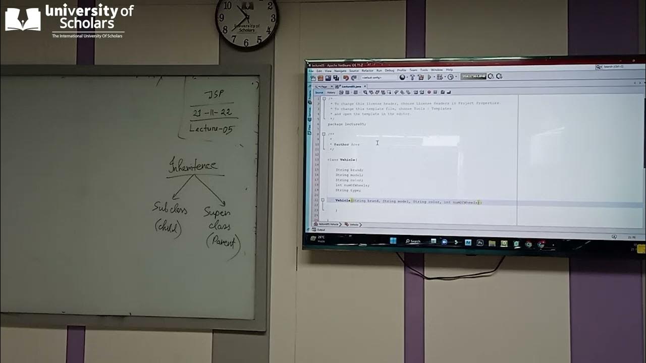 Java socket programming| Lecture-05 | CSE | Md. Ashif Mahmud Joy | University of Scholars. - YouTube