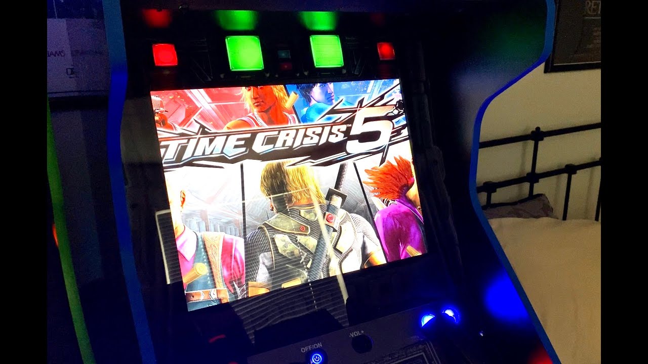 Time Crisis 5 on Arcade1Up Star Wars Cabinet - YouTube