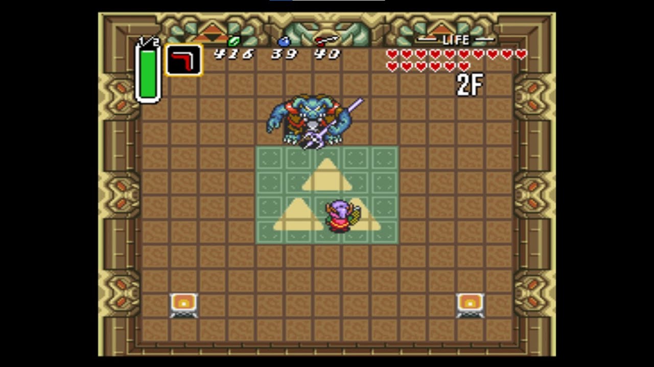The Legend Of Zelda: A Link To The Past (Snes) - Ganon's Tower ...