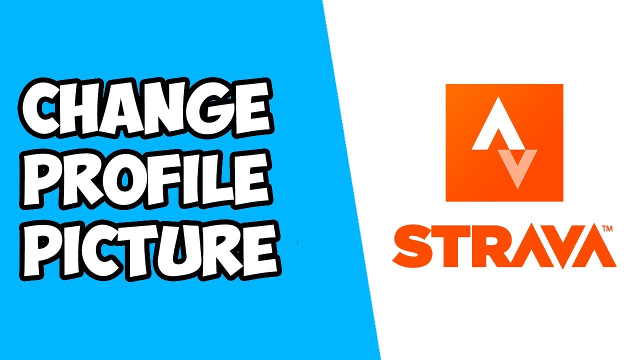 How To Change Profile Picture on Strava PC - YouTube