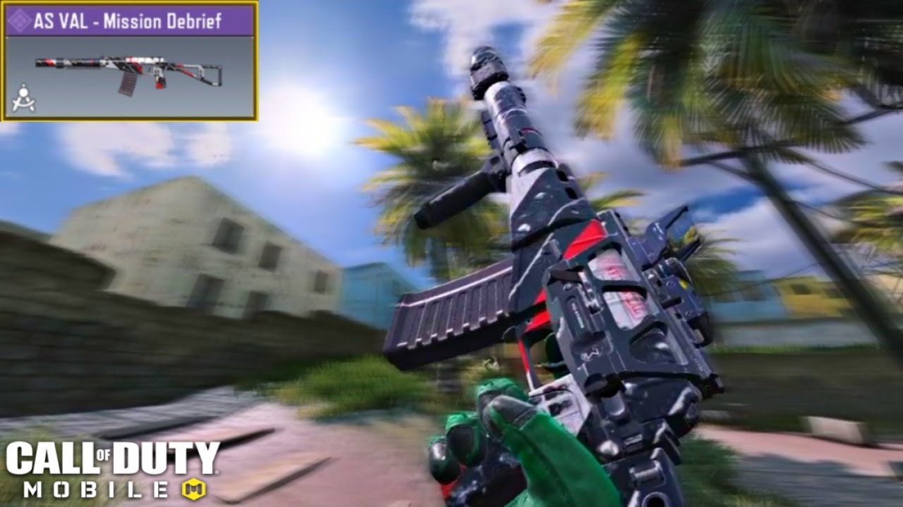 Call of duty mobile: As Val - Mission Debrief gameplay - YouTube