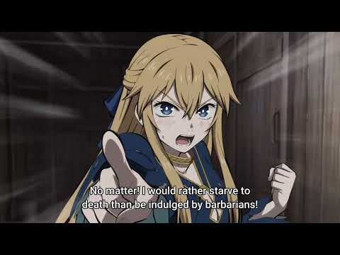 Himekishi wa Barbaroi no Yome - Serafina de Lavillant's stomach growl
