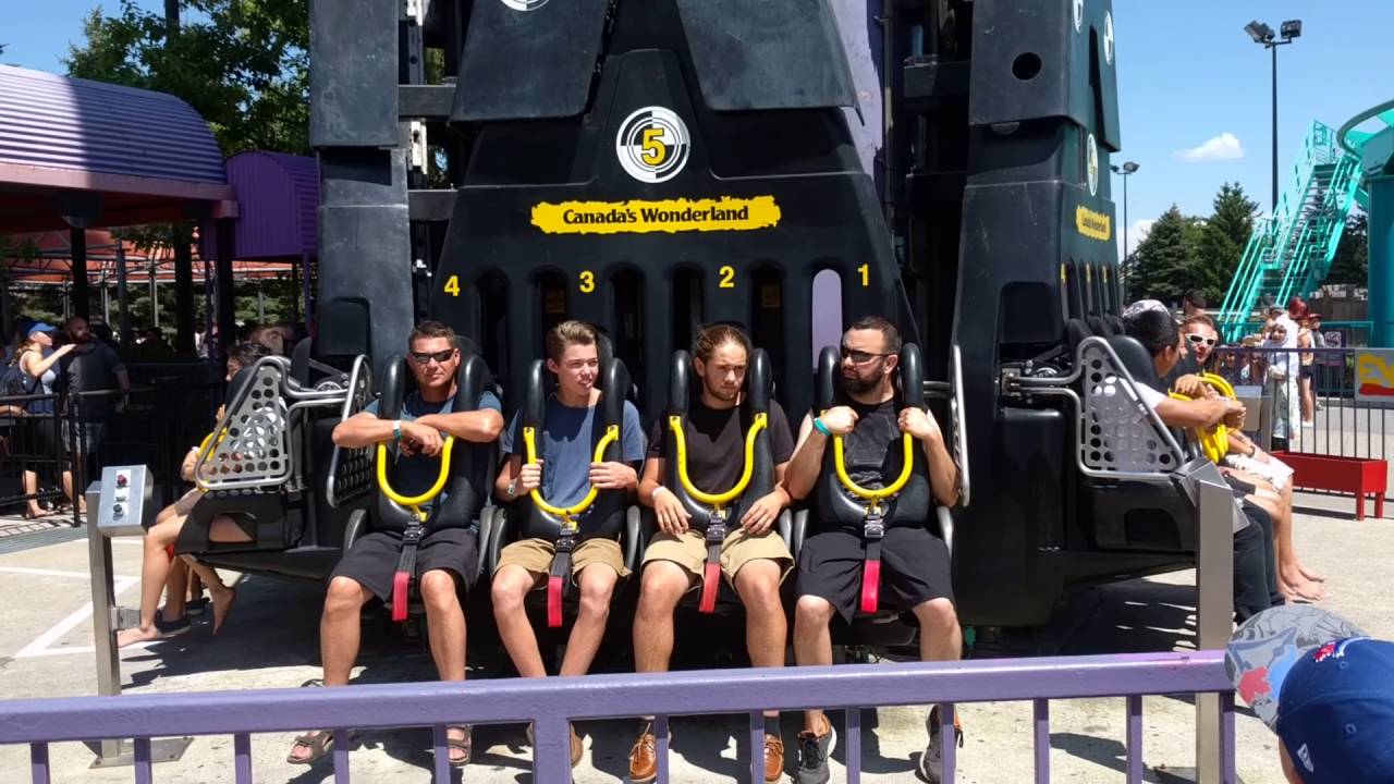 Canada's Wonderland Drop Zone - 2016 - YouTube