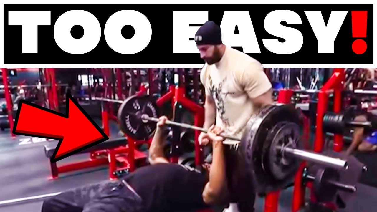 Rampage Jackson's Bench Press!!! - YouTube