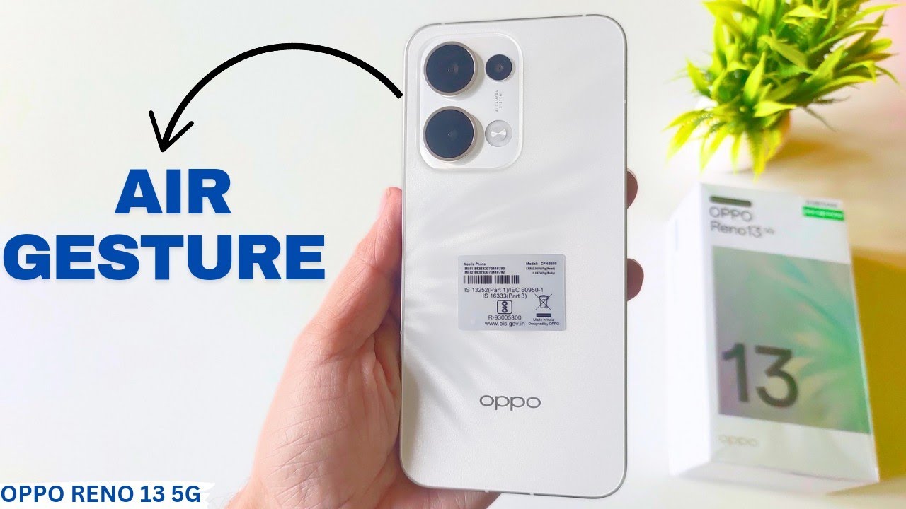How to Enable and Use Air Gestures on Oppo Reno 13 [English] | Air ...