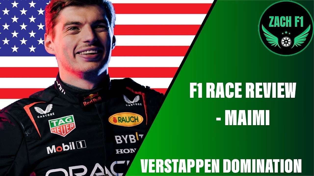 MIAMI POST RACE REVIEW - IS VERSTAPPEN UNTOUCHABLE? - YouTube