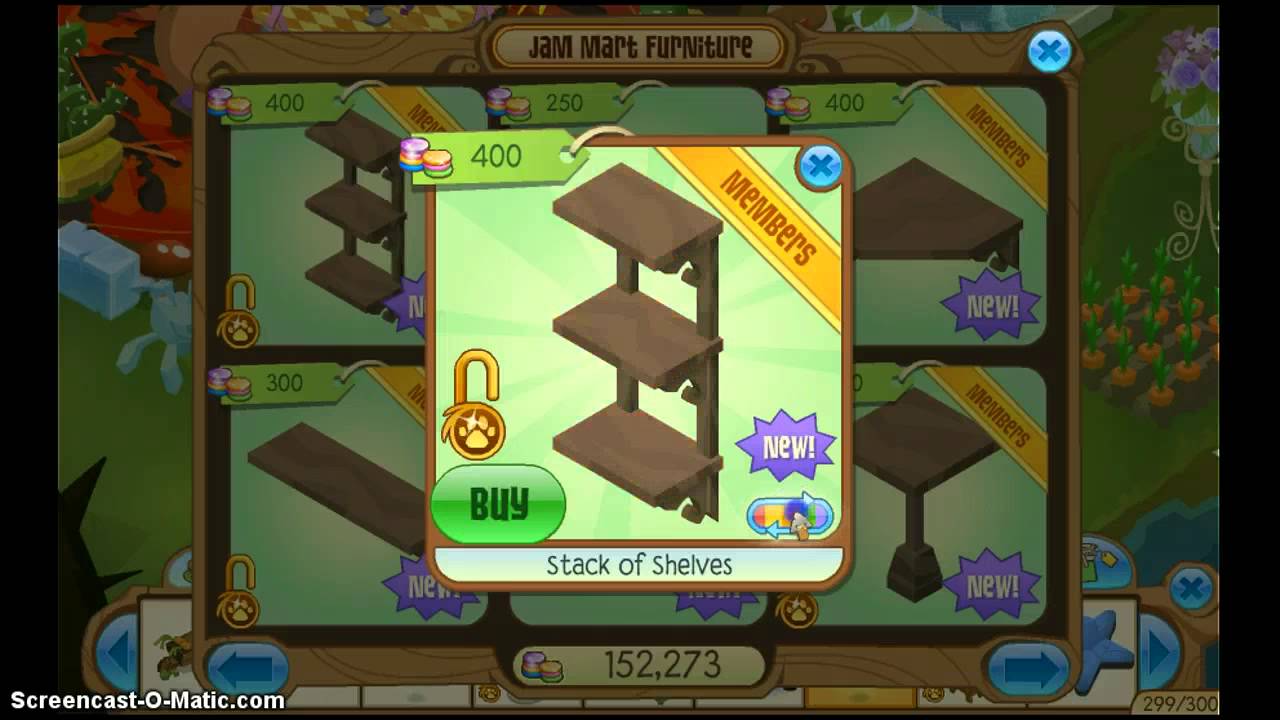 Animal Jam Stack of Shelves - YouTube