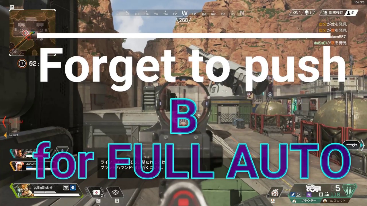 [Apex Legends] Prowler Full Auto PDW Moment - YouTube