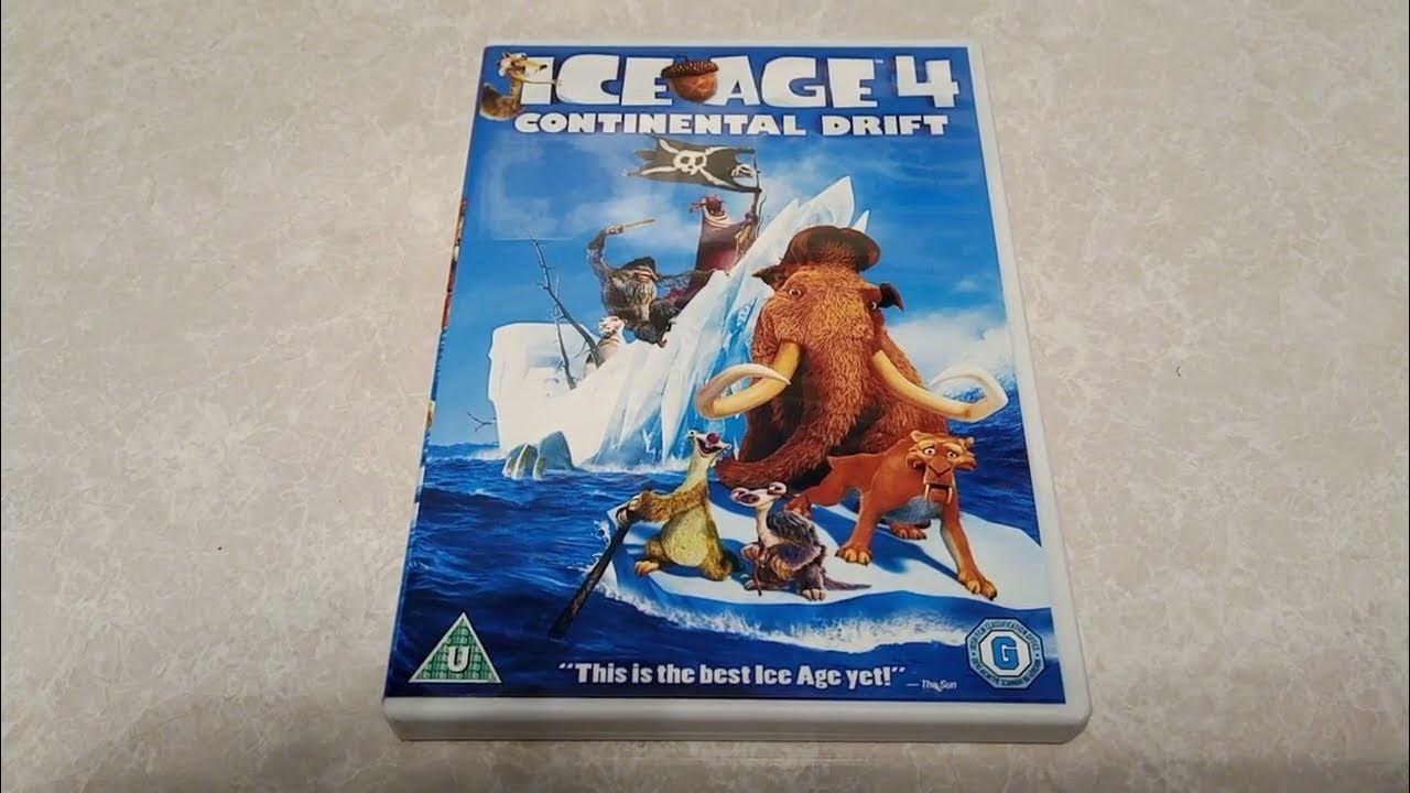 Ice Age 4 Continental Drift Uk Dvd Unboxing Youtube