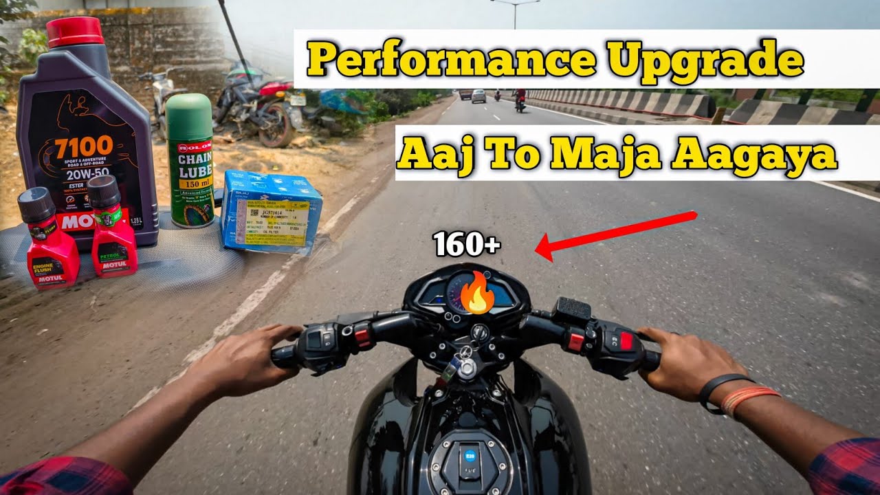 Best Engine Oil For Pulsar Ns 200 || Motul 20W-50 Fully Synthetic ...