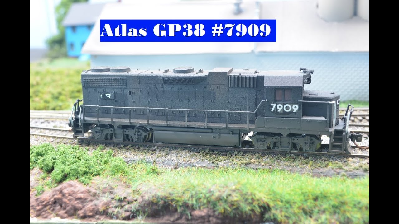 Conrail Patch Out GP38 7909 - YouTube