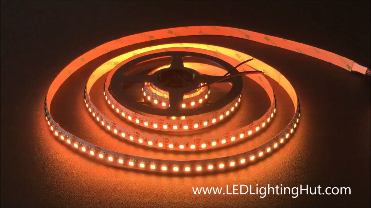 LEDLightingHut 120 LED/m 3535 Color Changing RGB LED Strip - YouTube