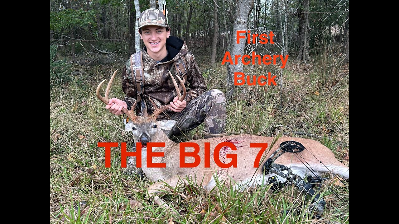 First Archery Buck: The Big 7 - YouTube