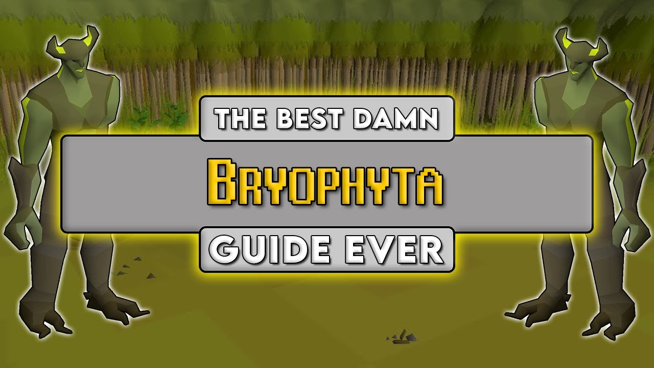 OSRS Bryophyta Guide [F2P & P2P] [2021] - YouTube