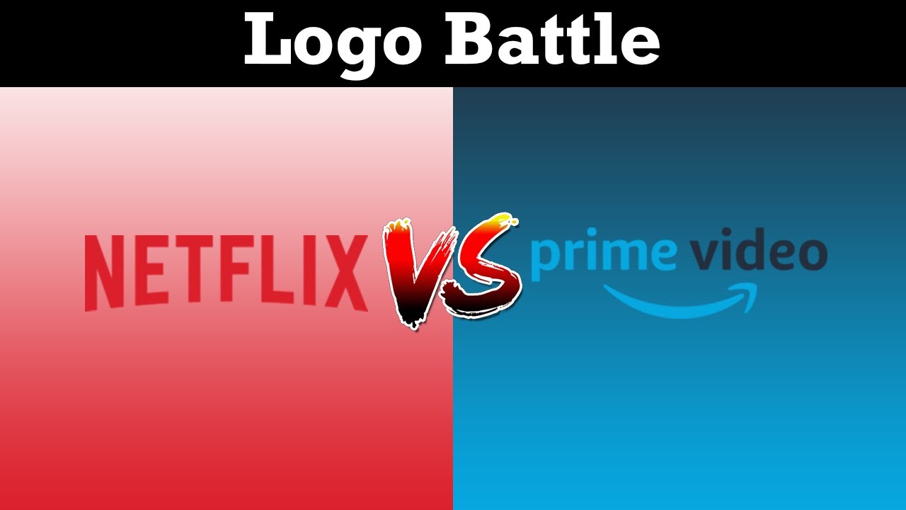Netflix vs Amazon Prime Video - Logo Battle - YouTube