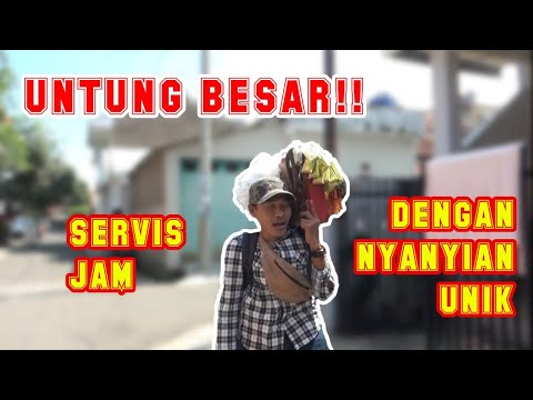 Berkat Nyanyian Unik, Tukang Servis Jam Bisa Biayai 5 Orang Anak