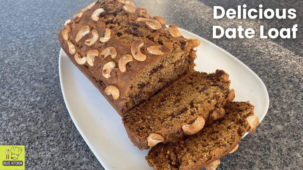 Easy & Moist Date Loaf Recipe - YouTube