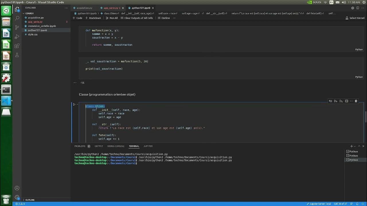32. Interface graphique - PyQt4 - Partie1 - YouTube