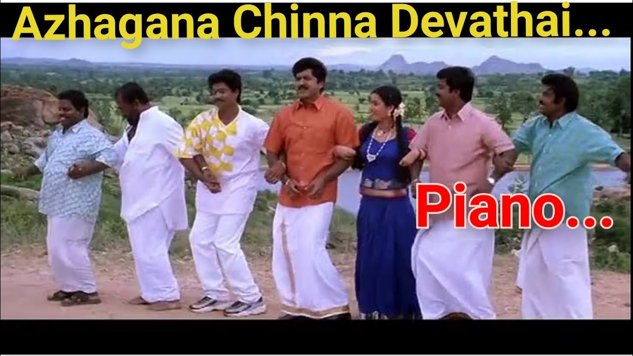 Azhagana Chinna Devathai | Keyboard | Samuthiram Movie Song | Harini ...