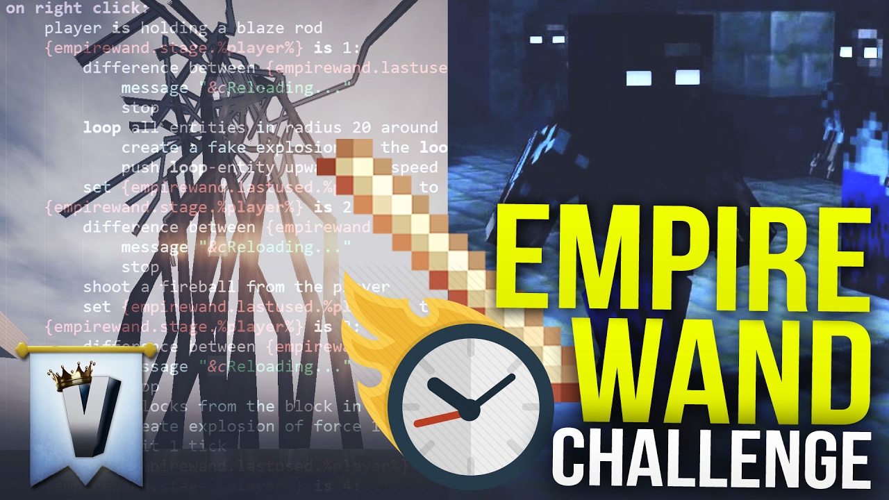 EMPIRE WAND PLUGIN IN 10 MINUTEN! Skript Challenge #2 - YouTube