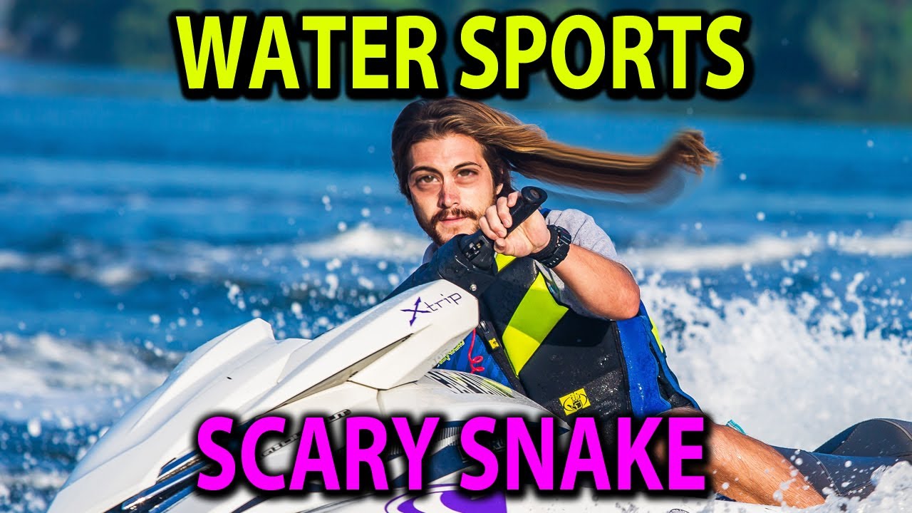 WATER SPORTS and SCARY SNAKE - Hey What's Going On Today, (a funny news ...