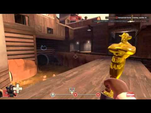 Team Fortress 2 Saxxy and Golden wrench gameplay - YouTube