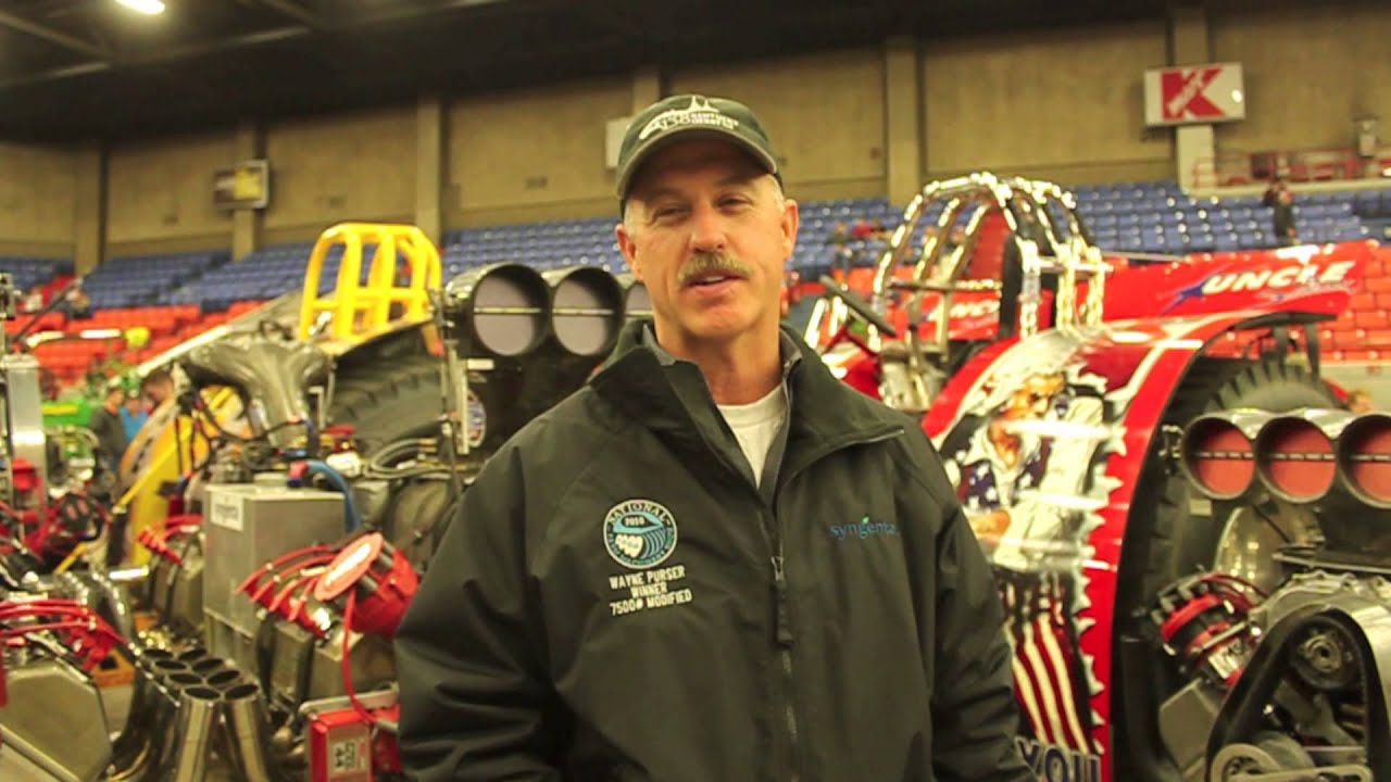 In the Pit at the 2013 Championship Tractor Pull - YouTube