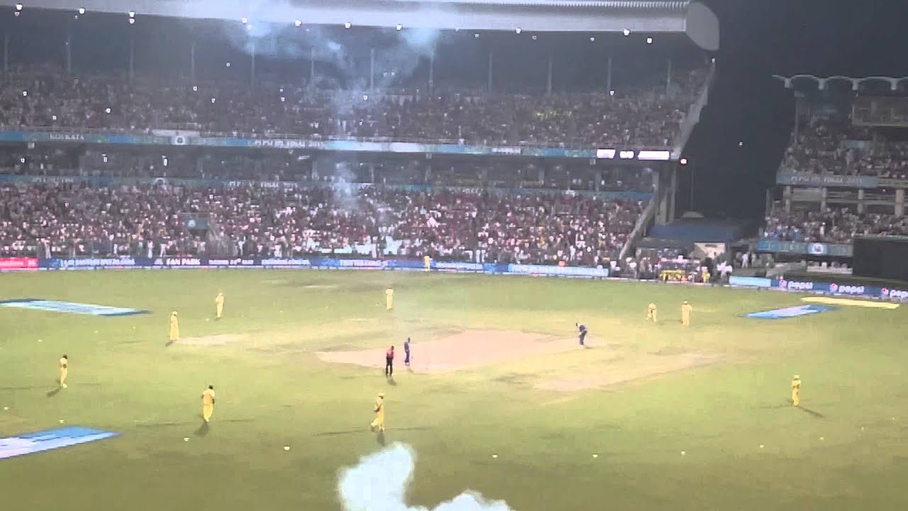 ipl final 2015 first ball - YouTube