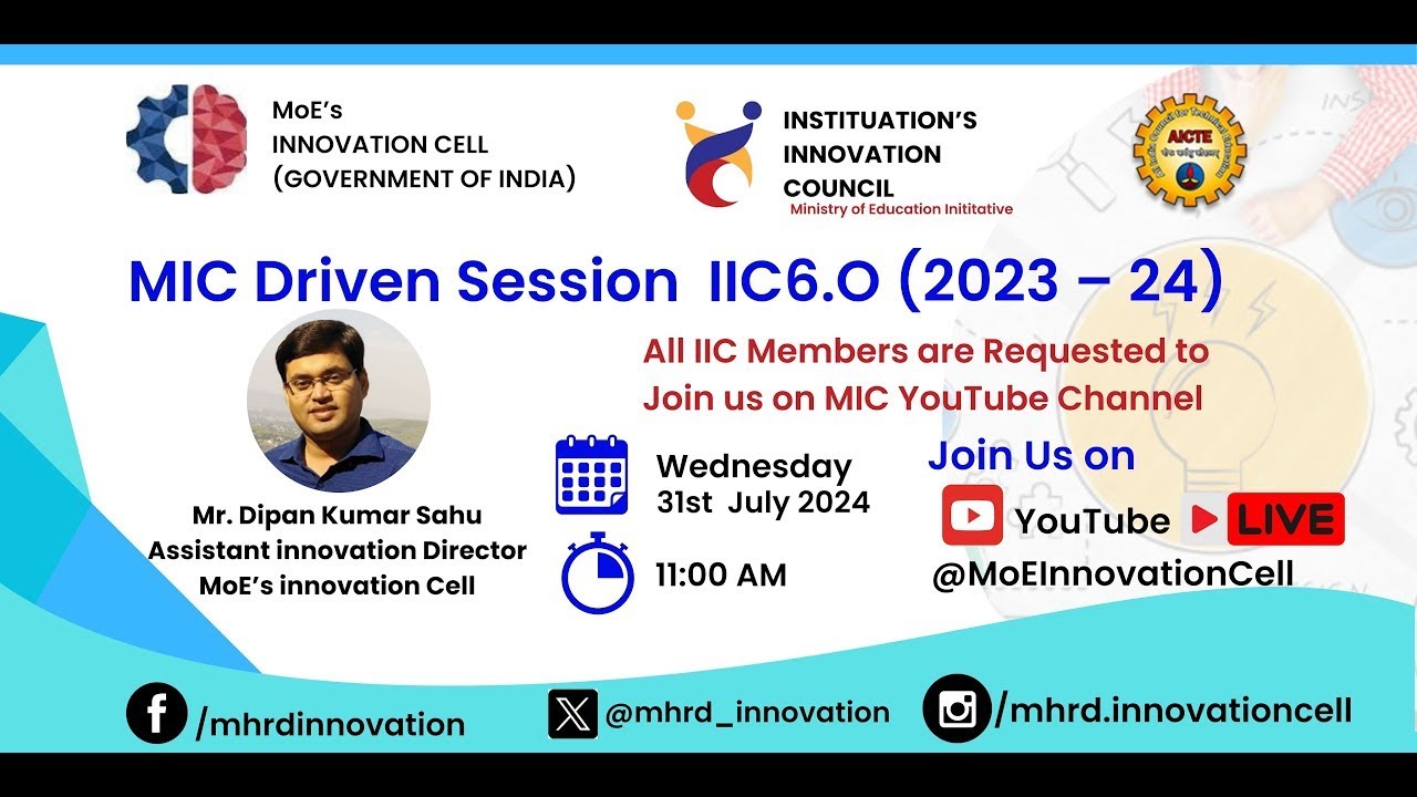 Strengthening IIC Linkages with ATLs and SICs in Schools and Framework ...