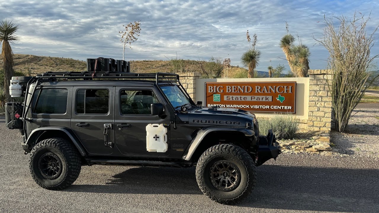 Jeep 200+ Miles in Big Bend Ranch State Park - YouTube