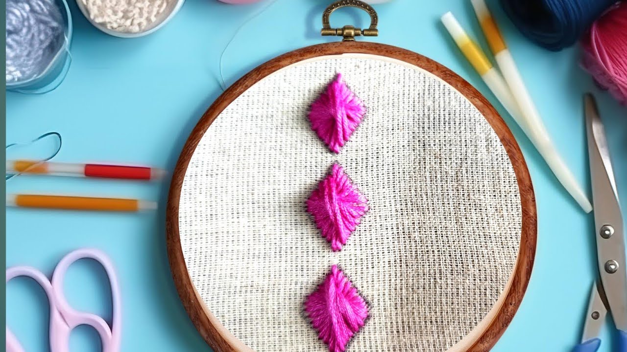 Hanky border Embroidery designs/Embroidery/Sara Embro - YouTube