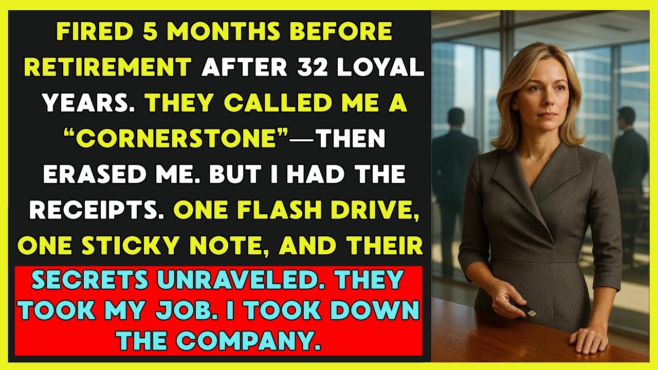 Fired 5 Months Before Retirement After 32 Years—They Didn’t Expect What ...