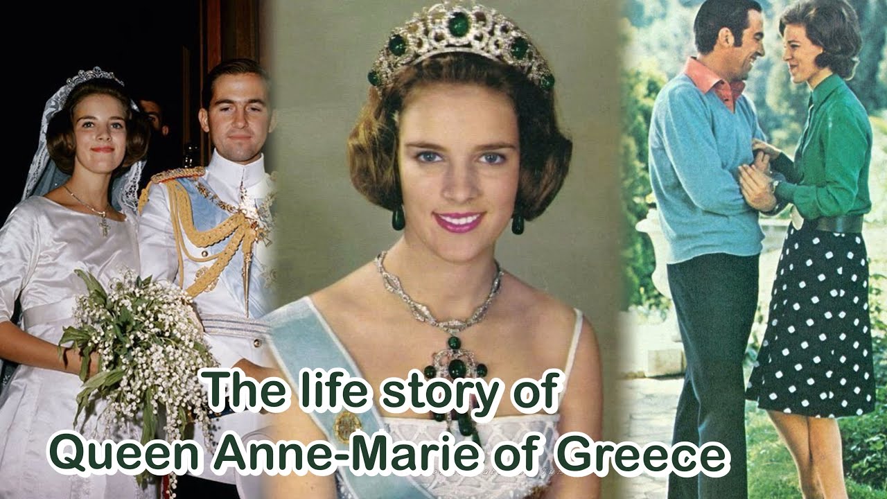 The life story of Queen Anne-Marie of Greece - YouTube