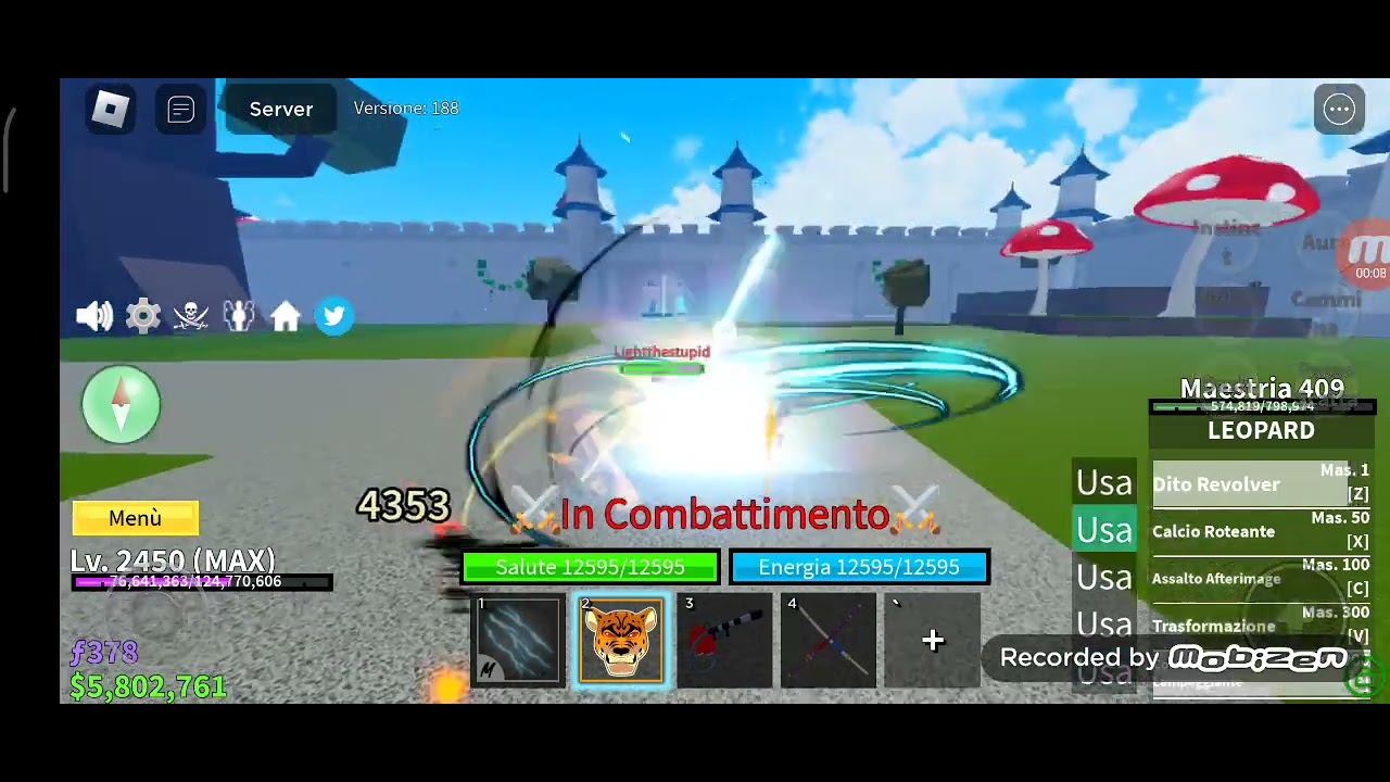 Best Leopard spam combo [blox fruit] - YouTube