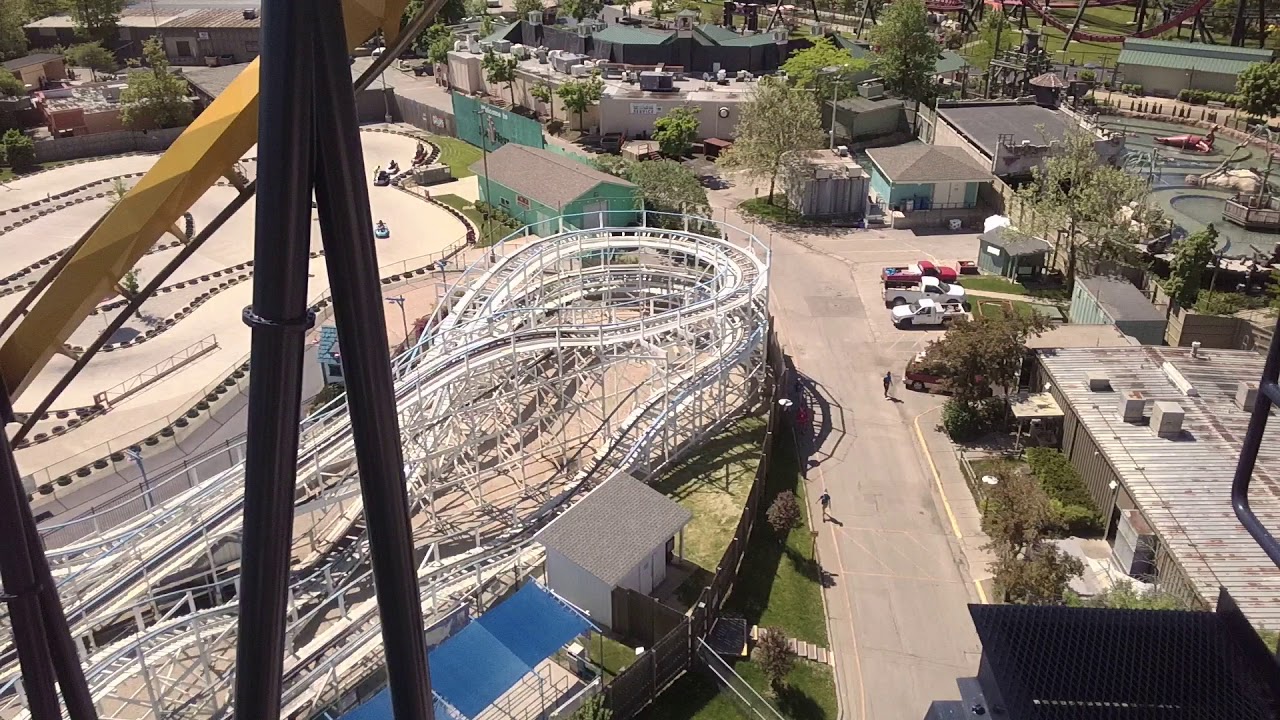 Batman: The Ride Six flags Great America POV Gurnee, Illinois - YouTube