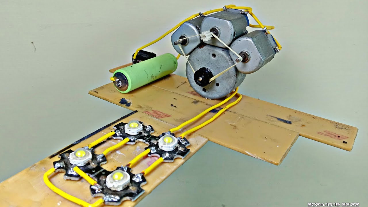 HOW TO MAKE A MINI ELECTRIC GENERATOR MACHINE ELECTRONICS PROJECT WITH ...