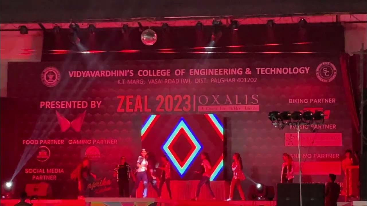 Group Dance Performance College Vcet Youtube