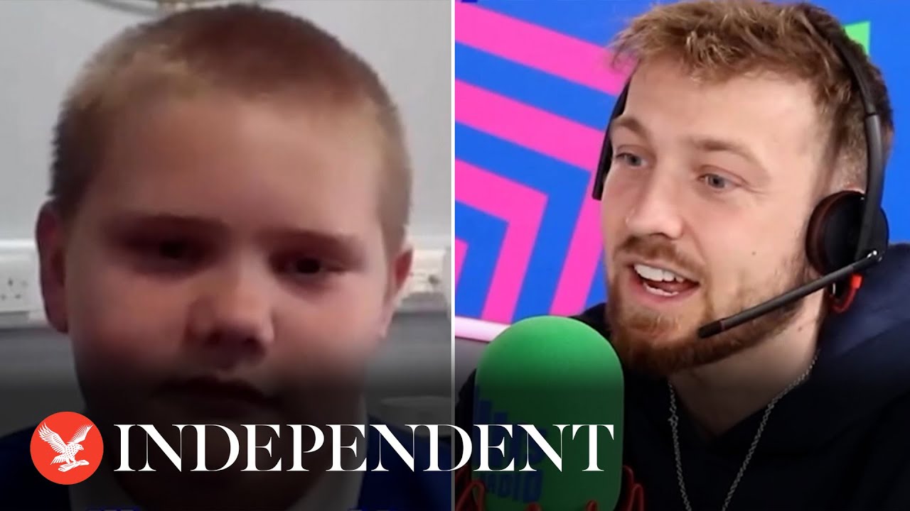 Sam Thompson gives advice to young boy diagnosed with ADHD in touching ...