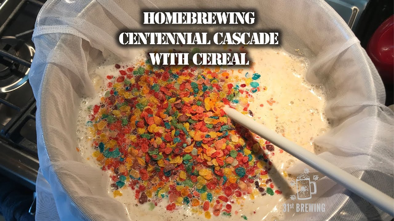 Homebrewing Centennial Cascade with Cereal Small Batch 2 Hop All Grain ...
